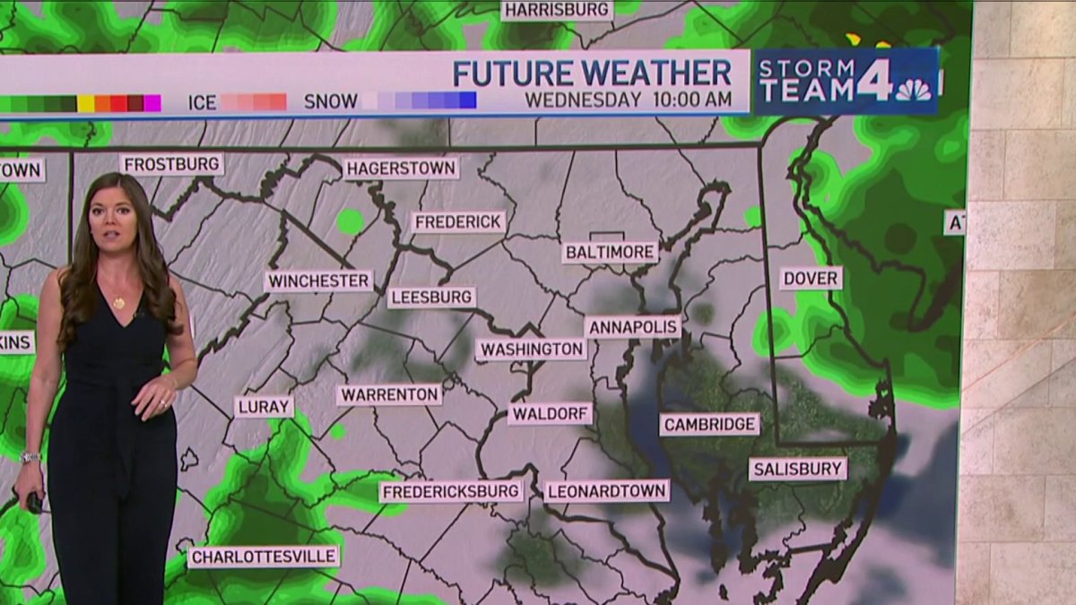 Evening weather, April 8 – NBC4 Washington