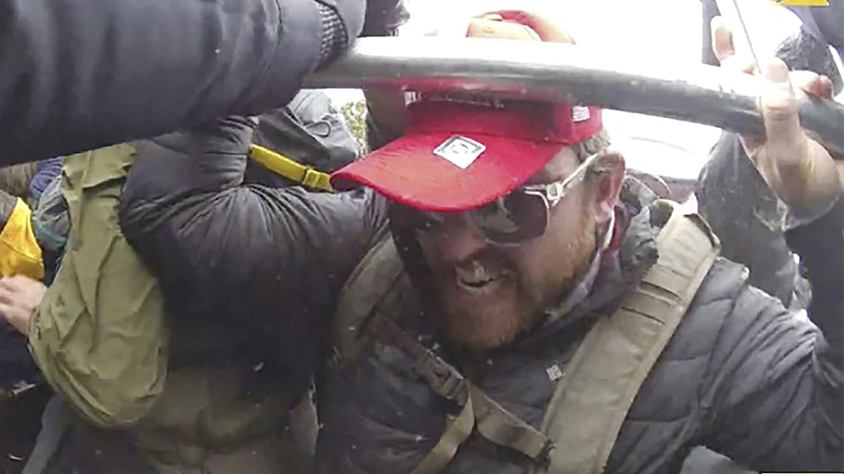 Man with megaphone who led attack on police on Jan. 6 gets 7 years in ...