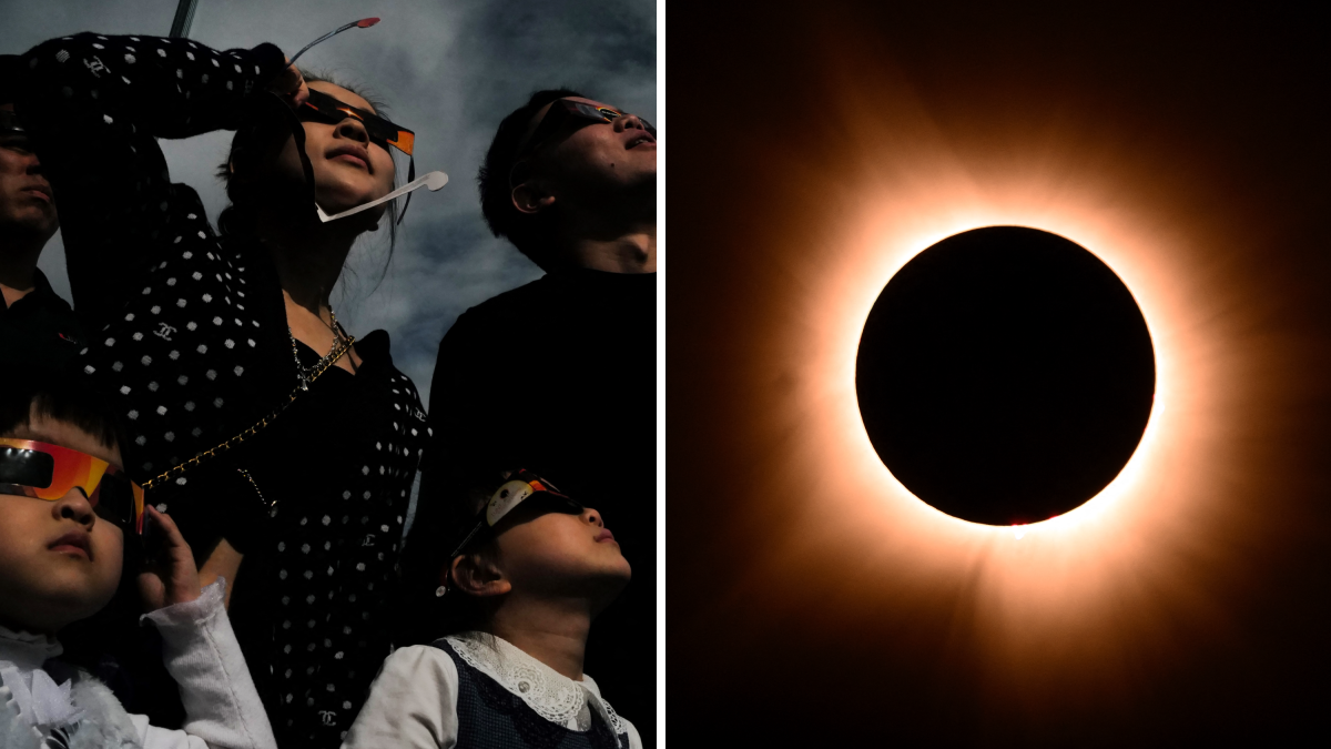 Photos See How Americans Experienced The 2024 Solar Eclipse Nbc4