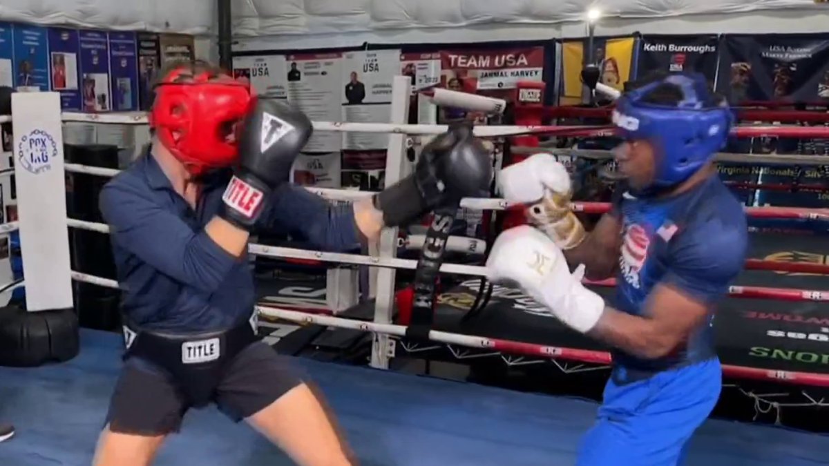 Tommy Tries It: Boxing with Team USA’s Jahmal Harvey – NBC4 Washington