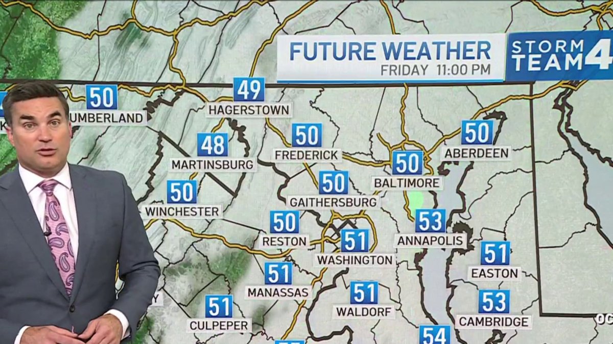 Evening weather, May 10 – NBC4 Washington
