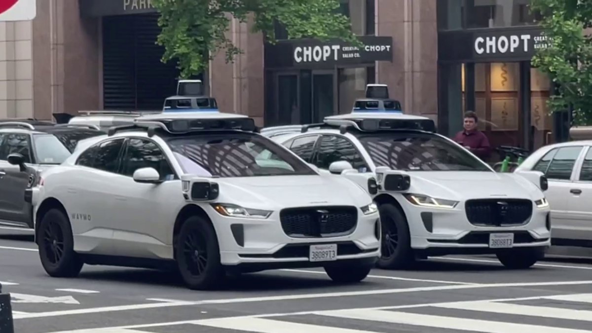 Waymo self-driving cabs seen cruising around DC – NBC4 Washington