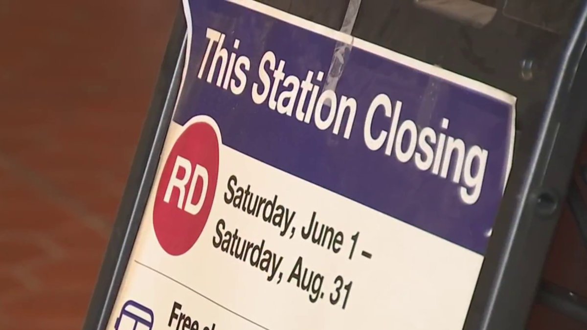 Metro to close 5 Red Line stations this summer – NBC4 Washington