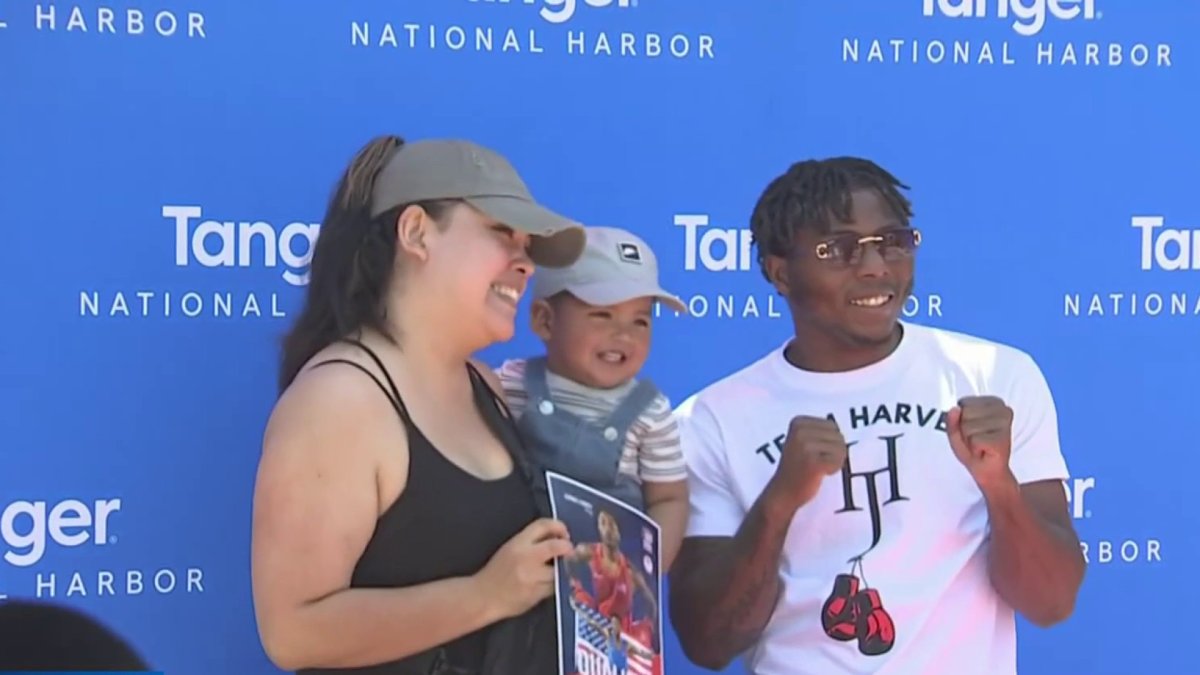 Olympic sendoff celebrates Prince George’s boxer Jahmal Harvey – NBC4 ...