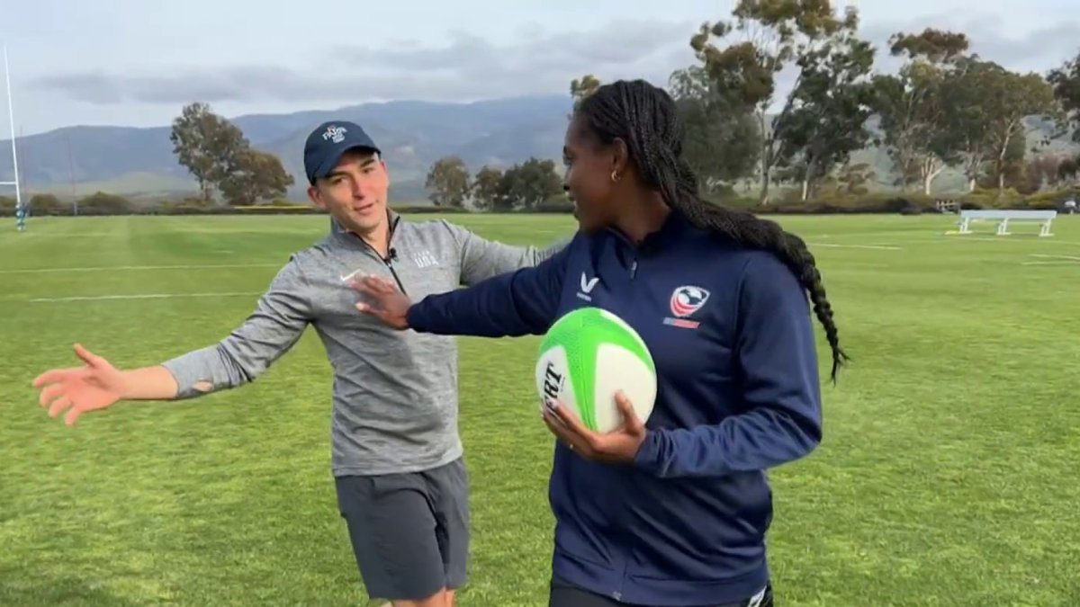 Tommy Tries It: Women’s rugby with Team USA’s Naya Tapper – NBC4 Washington
