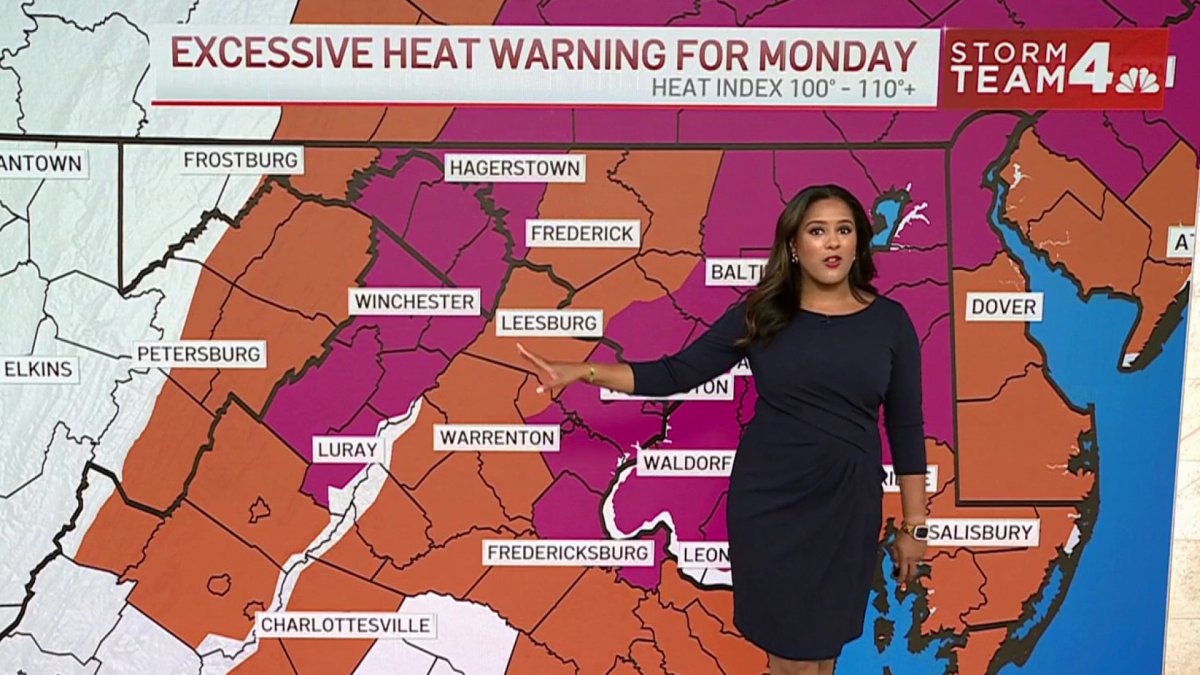 Midday weather, July 15 – NBC4 Washington