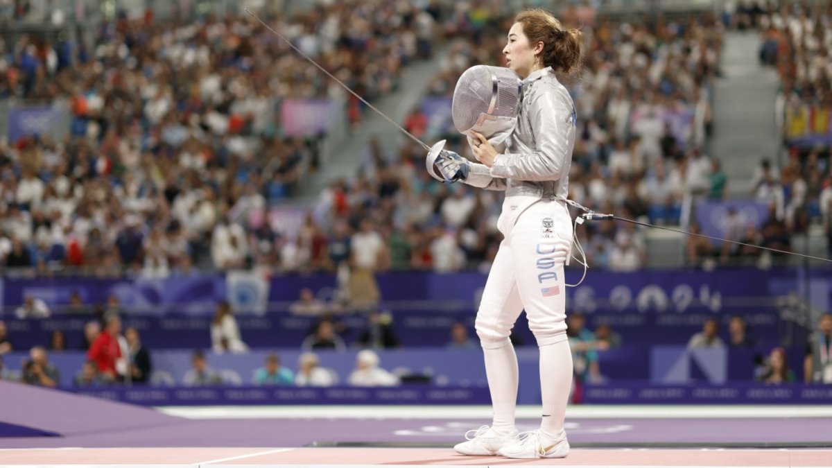 HIGHLIGHTS: Tatiana Nazlymov falters in close fencing bout – NBC4 ...
