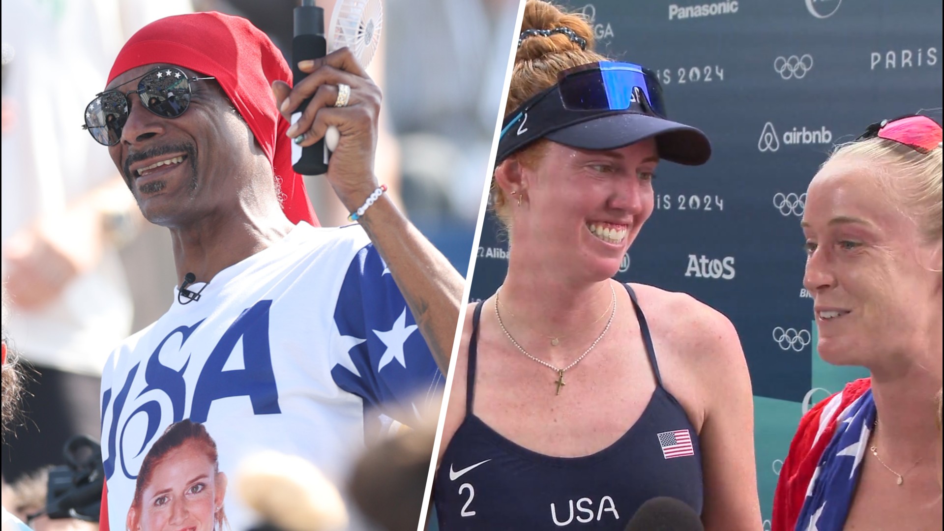 Sara Hughes, Kelly Cheng love seeing Snoop Dogg at volleyball matches ...