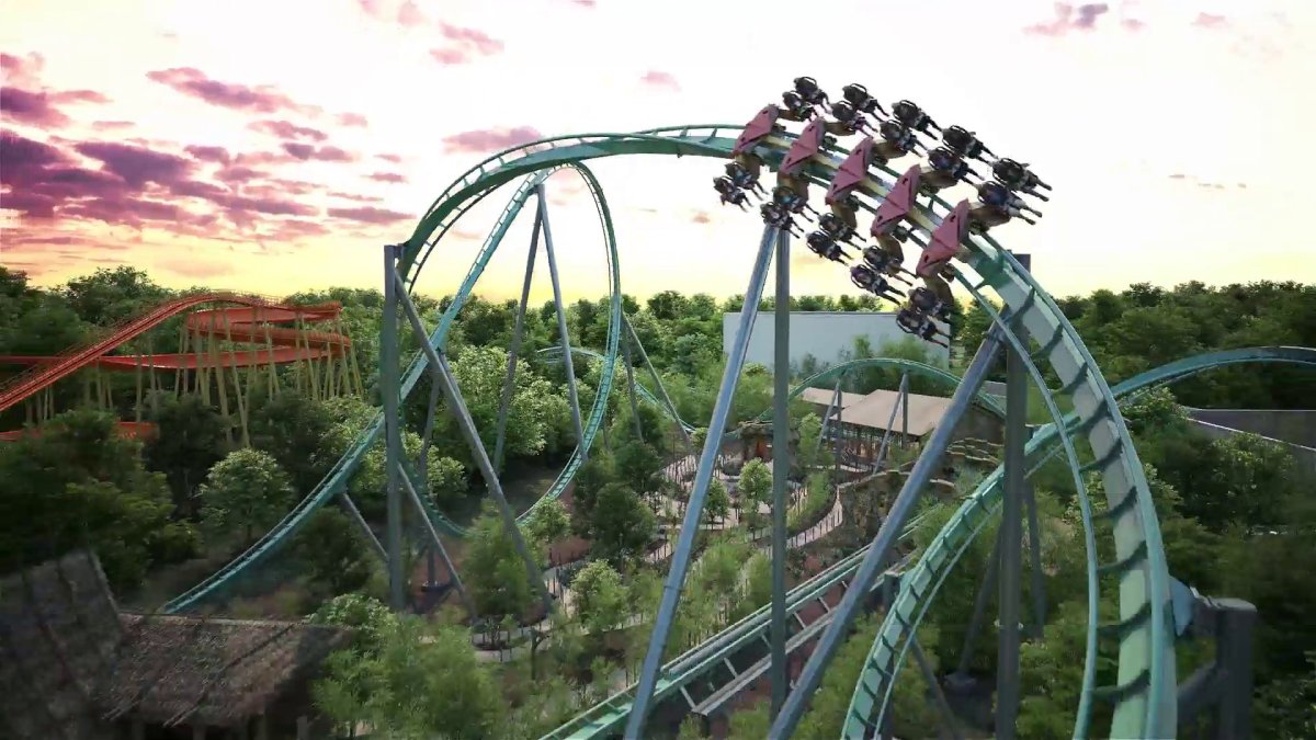 Animation: King’s Dominion announces Rapterra, a new launched wing ...