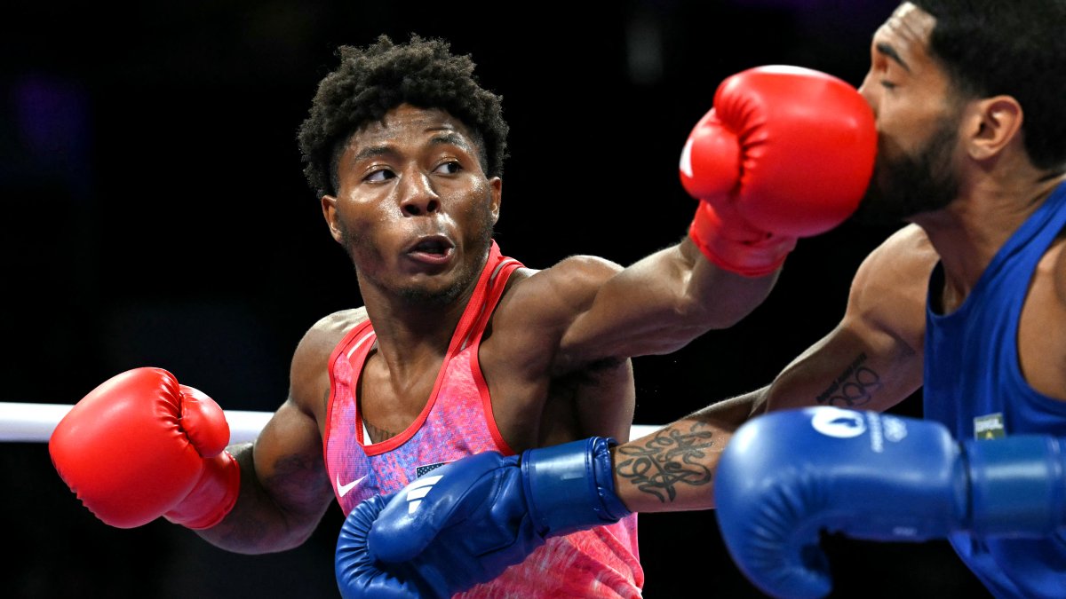 Watch Maryland boxer Jahmal Harvey win Olympic opening round – NBC4 ...