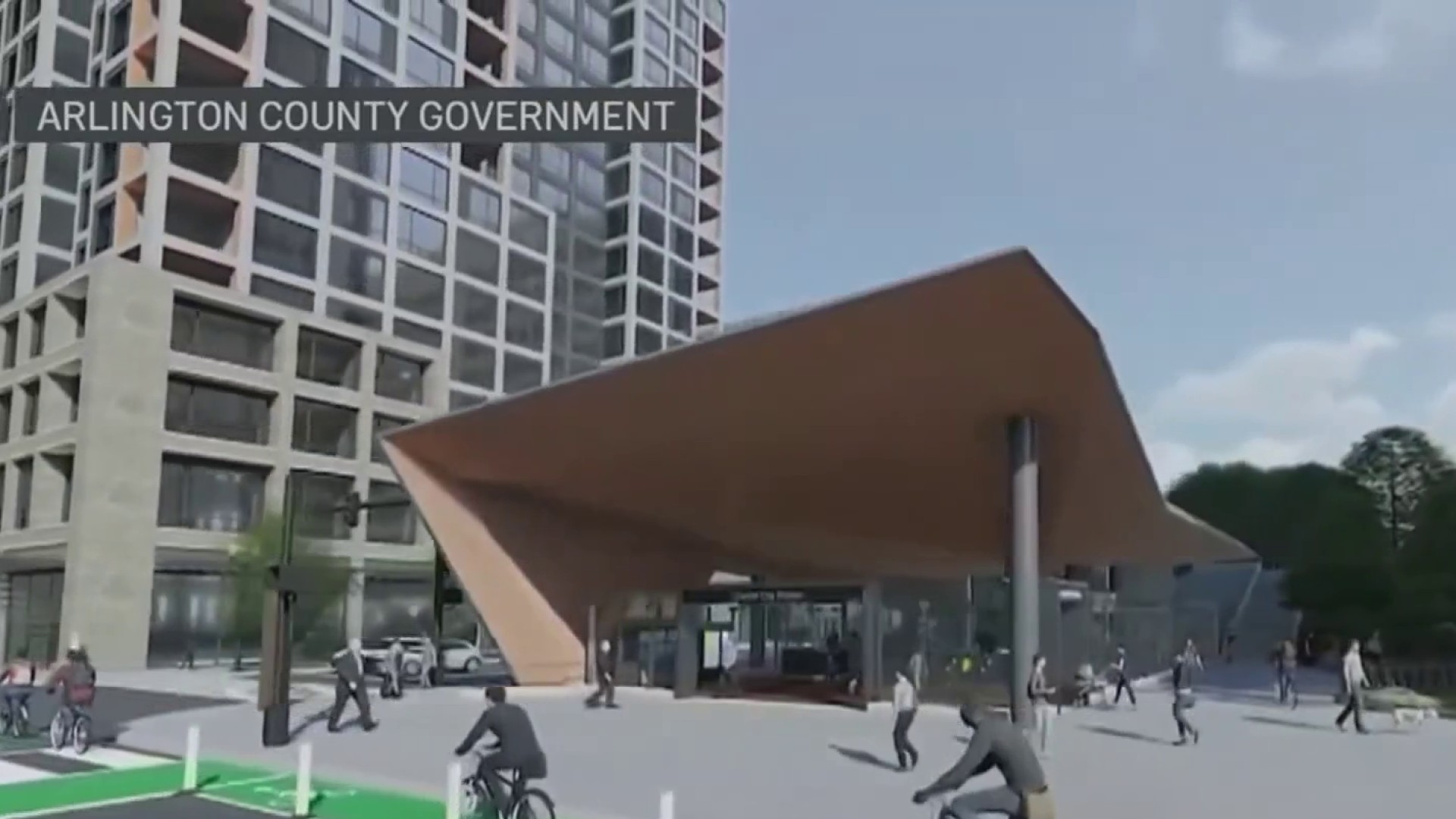 See an artist’s rendition of the new Crystal City Metro station ...