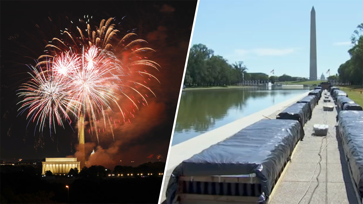 ‘Epic moment’: Behind the scenes of DC’s National Mall fireworks – NBC4 ...