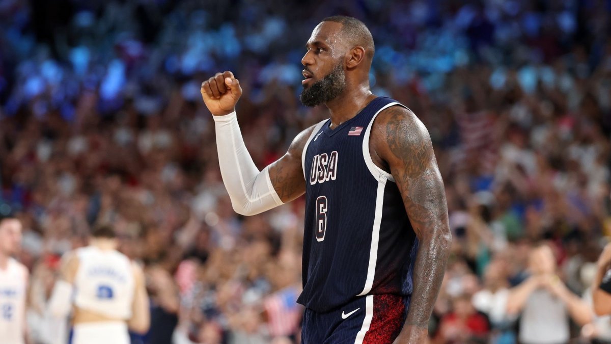 LeBron James wins men’s basketball MVP at 2024 Olympics – NBC4 Washington