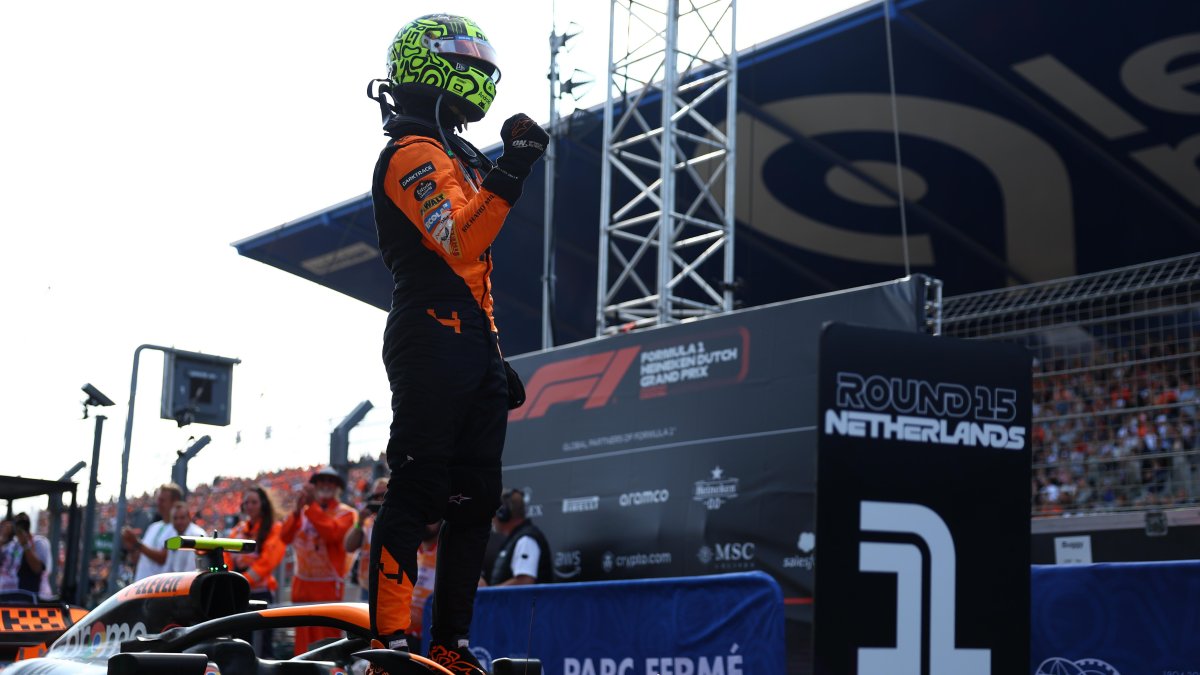 Lando Norris wins F1 Dutch Grand Prix over Max Verstappen – NBC4 Washington