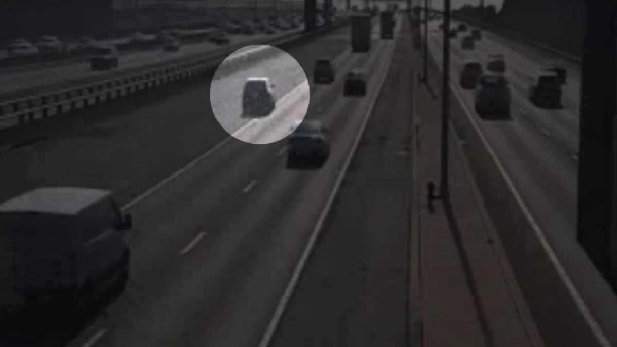 Traffic camera captures chase before rollover Beltway crash – NBC4 ...