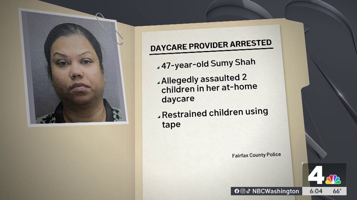 Daycare provider arrested for alleged assault of 2 children – NBC4 ...
