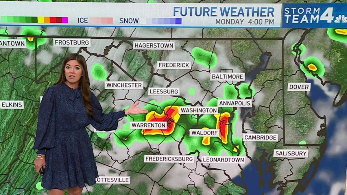 Midday weather, Aug. 26 – NBC4 Washington