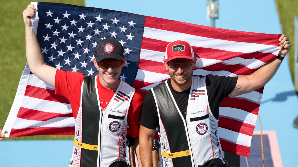 Double shot: Hancock, Prince win skeet gold, silver – NBC4 Washington