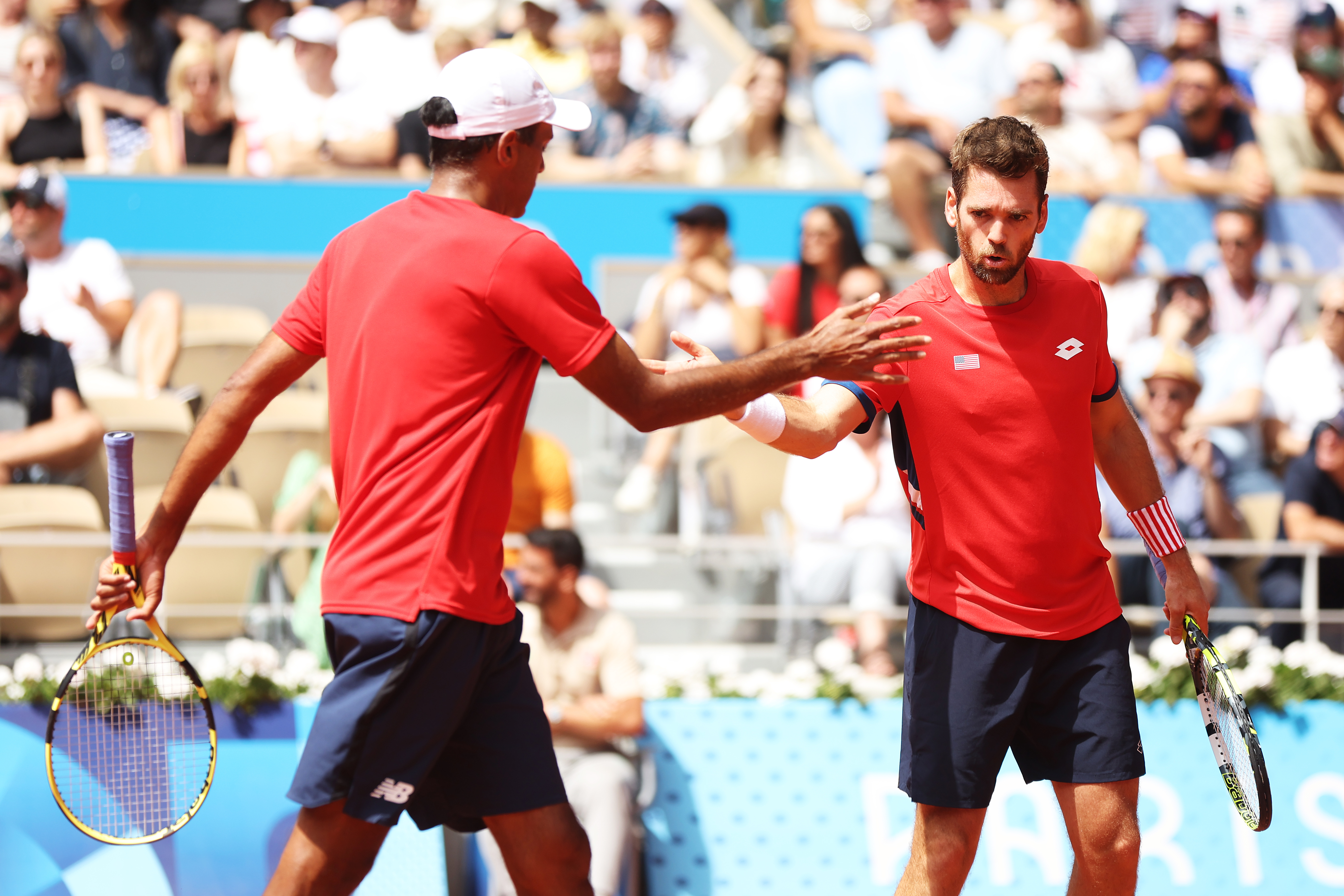 USA’s Krajicek and Ram win silver in men’s doubles at 2024 Olympics ...