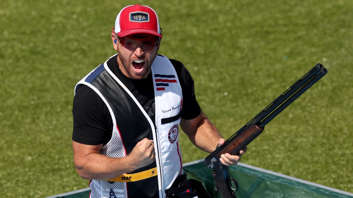 Team Usa Shooter Vincent Hancock Wins Fourth Olympic Medal For Mens Skeet Nbc4 Washington