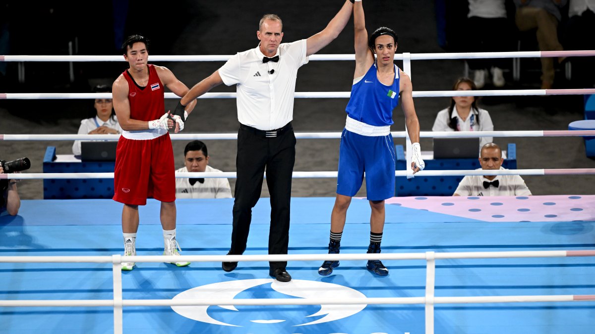 Algerian boxer Imane Khelif fights for Olympic gold medal Friday – NBC4 ...