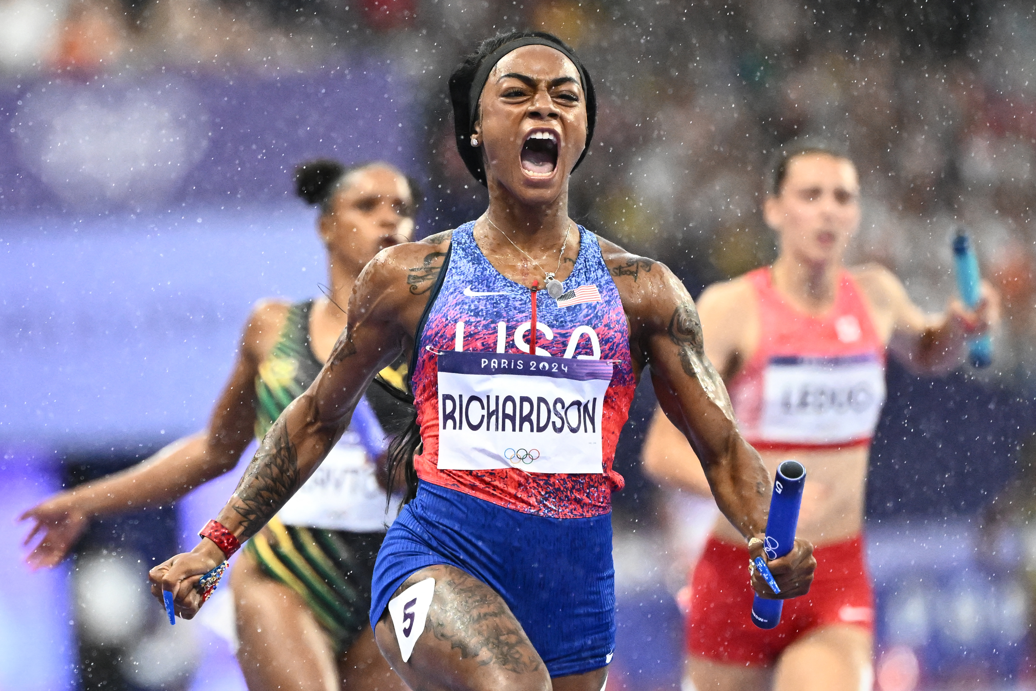 US women’s 4x100m relay finish, results at 2024 Olympics – NBC4 Washington