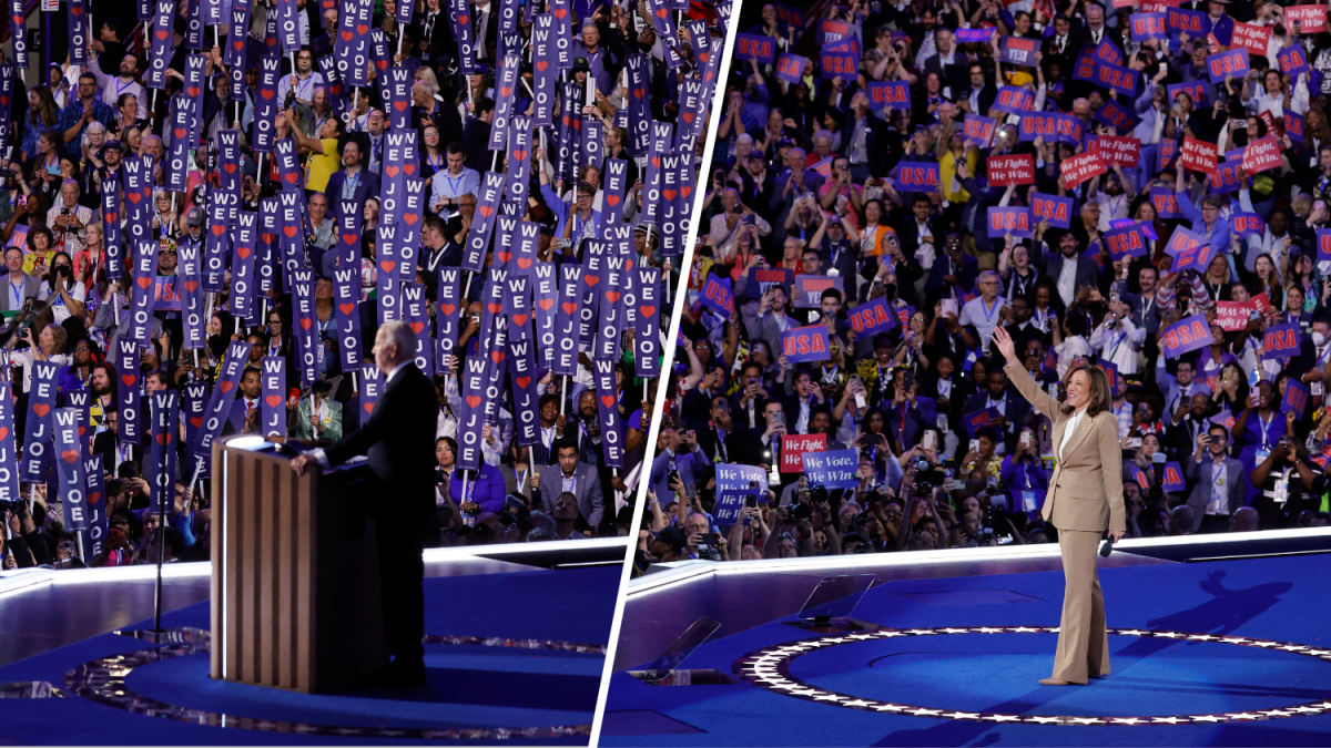 Biden gets rousing ovation as he endorses Harris on DNC Day 1 – NBC4 ... Biden gets rousing ovation as he endorses Harris on DNC Day 1 – NBC4 ...
