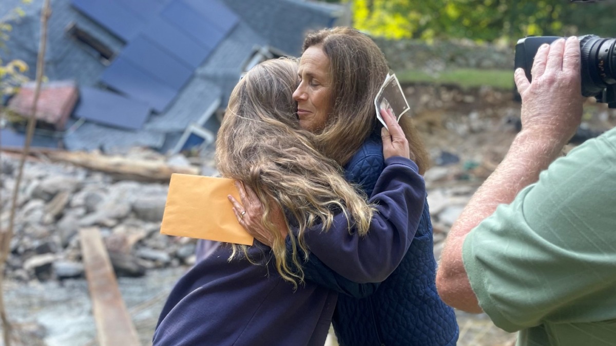 Connecticut mom who lost home in flood reunited with sonogram of son ...