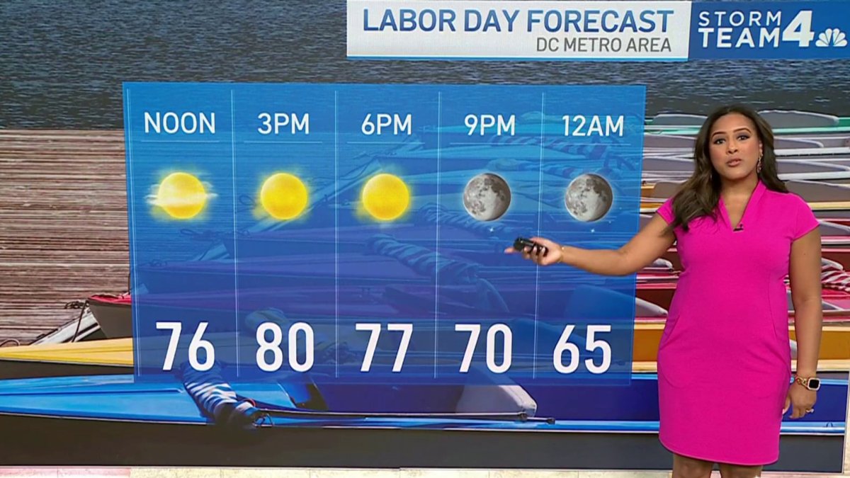 Storm Team4 afternoon forecast: Sept. 2 – NBC4 Washington