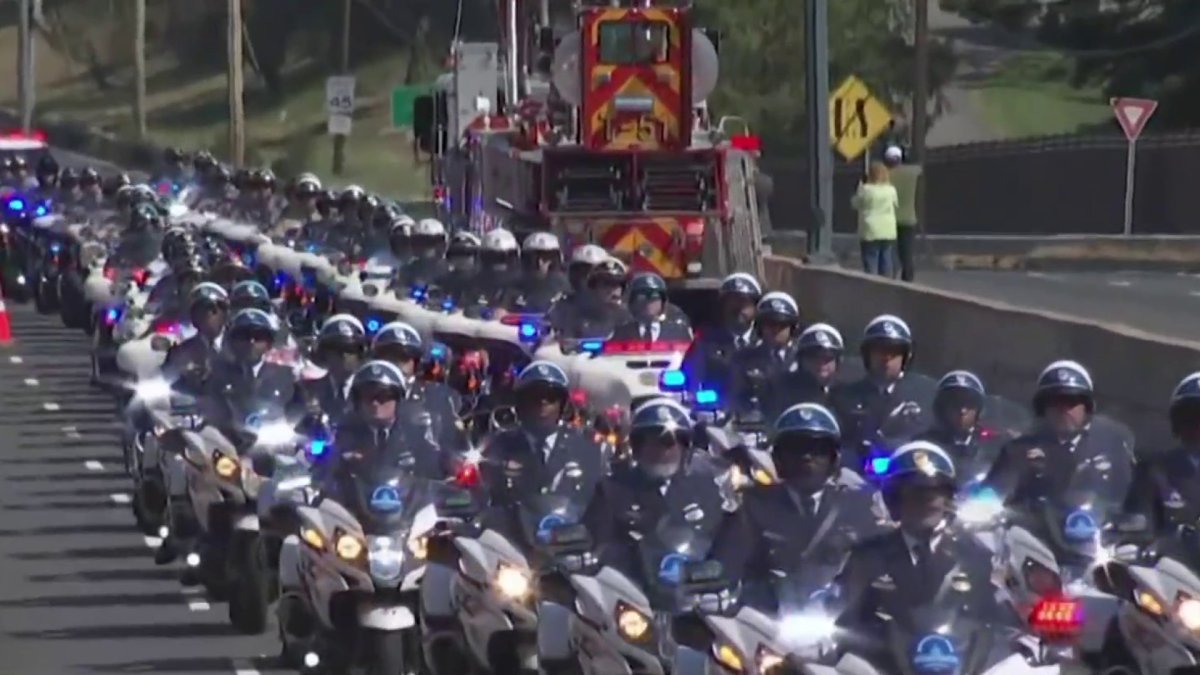 Fallen DC officer Wayne David honored in procession, funeral – NBC4 ...