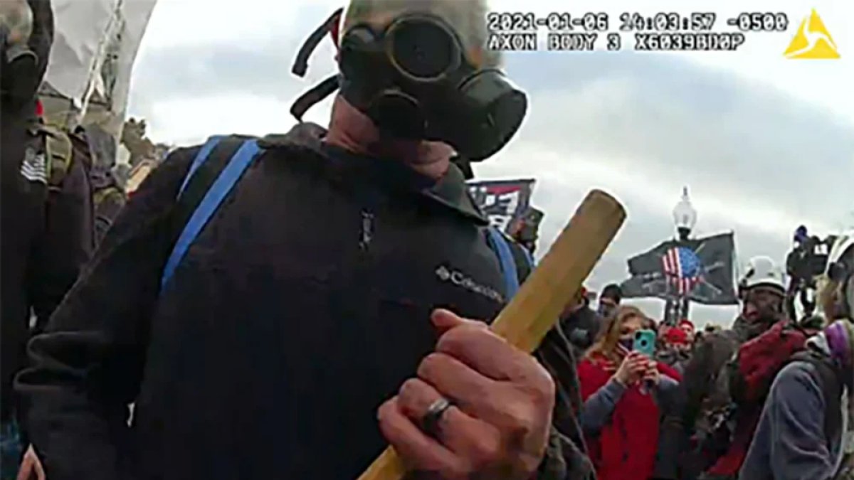 Ex-officer who joined Capitol riot gets reduced prison sentence – NBC4 ...