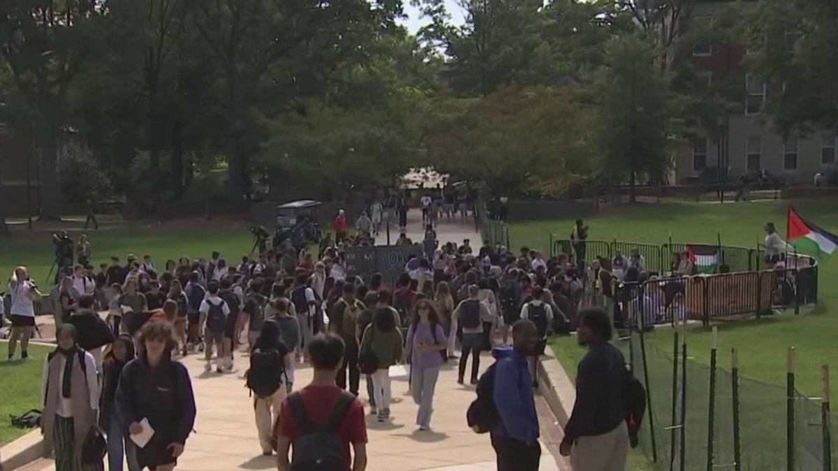 UMD students mark year since terror attack in Israel – NBC4 Washington