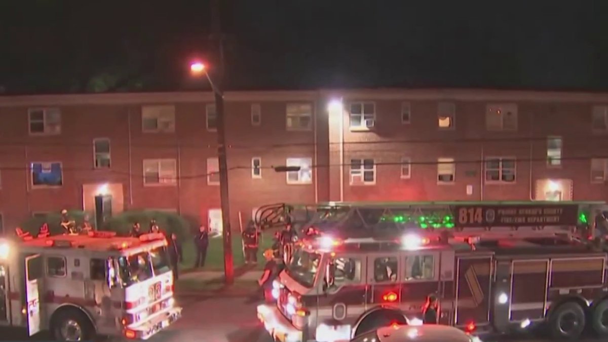 Dozens displaced by apartment building fire in Bladensburg – NBC4 ...