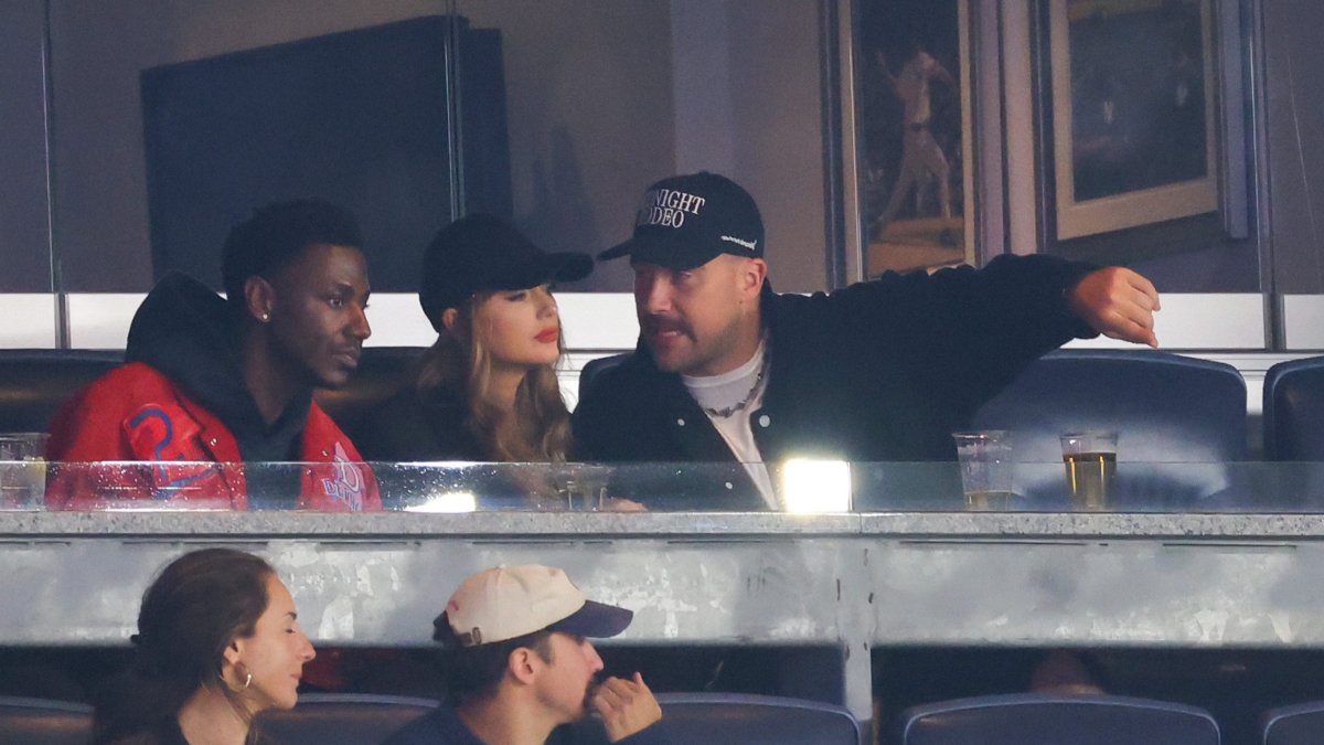 Taylor Swift, Travis Kelce attend Yankees-Guardians ALCS Game 1 – NBC4 ...
