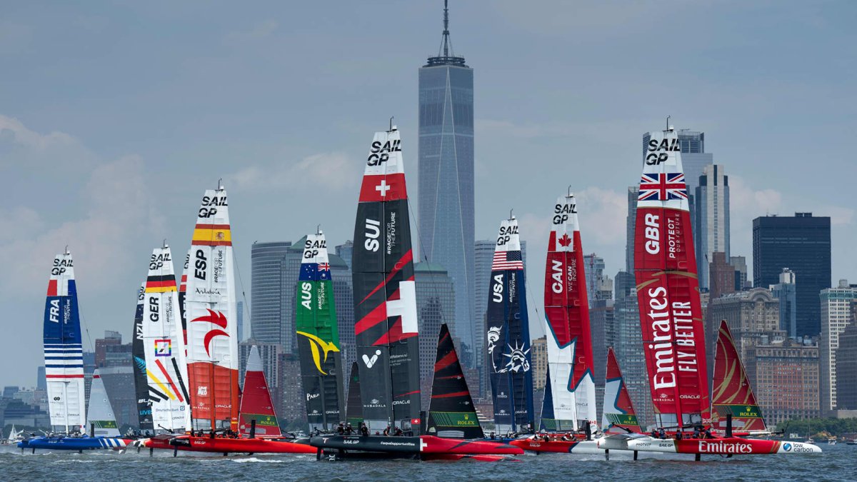 SailGP signs Rolex as first title partner of its global sailing ...