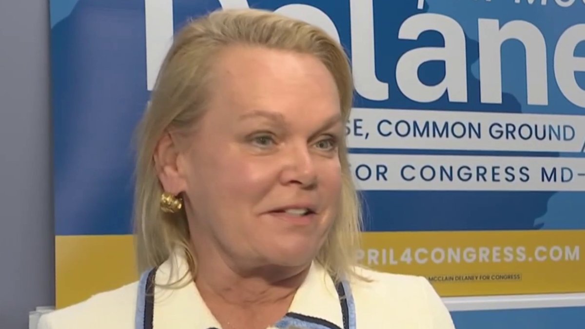 April McClain Delaney keeps Maryland 6th District blue – NBC4 Washington