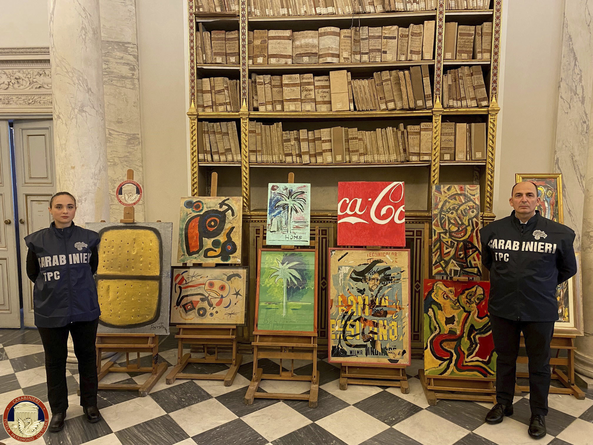 Large art network involving fake paintings found in Italy – NBC4 Washington