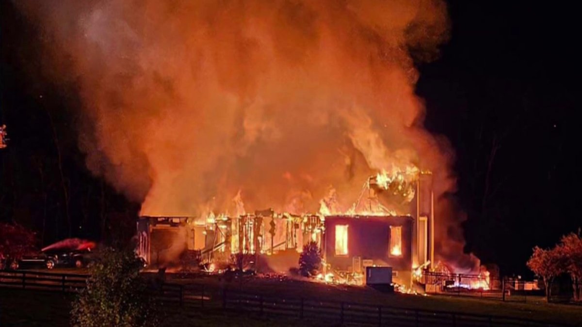 Fire destroys home, displaces family in Montgomery County – NBC4 Washington
