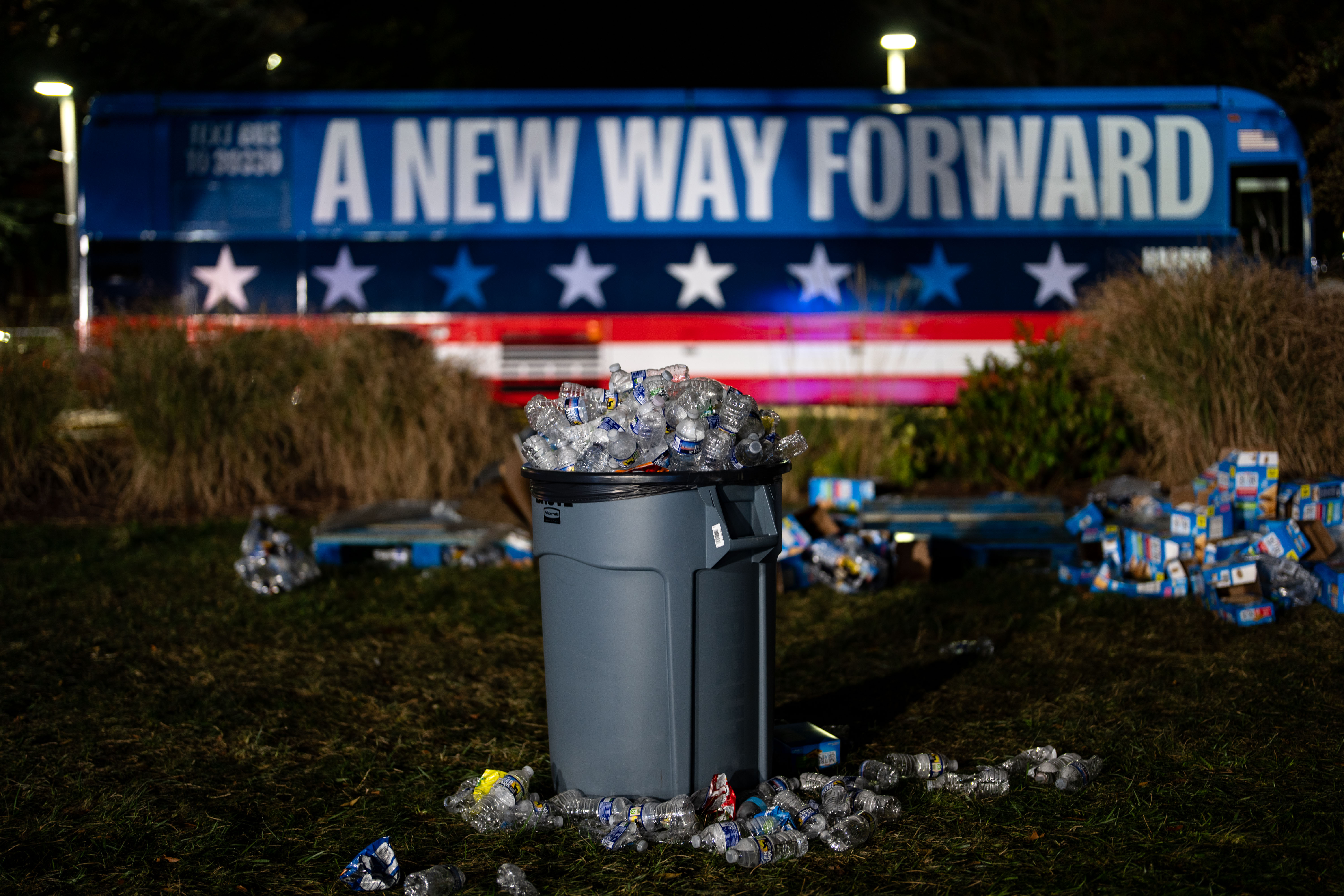 Photos of Harris election watch party aftermath, reactions – NBC4 ...