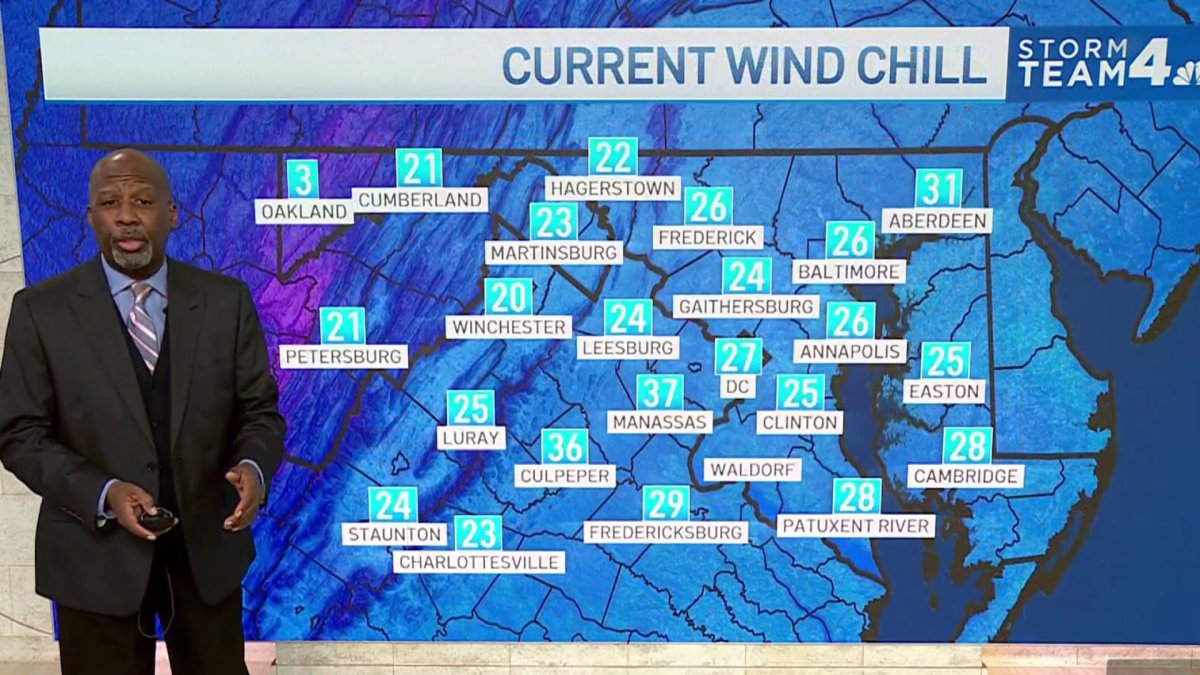 Midday weather, Dec. 6 – NBC4 Washington
