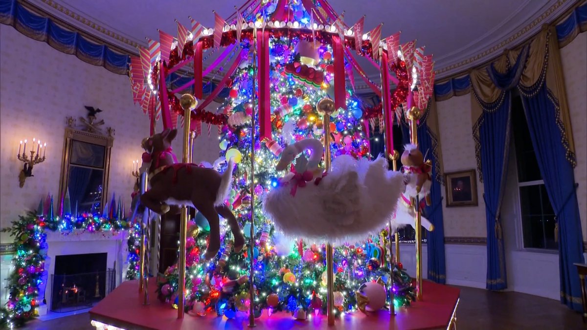 White House decorated with ‘peace and light’ for 2024 holiday season ...