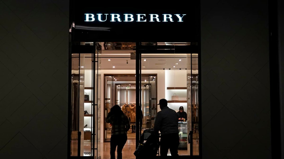 Burberry shares jump 13% after better-than-expected quarterly sales ...