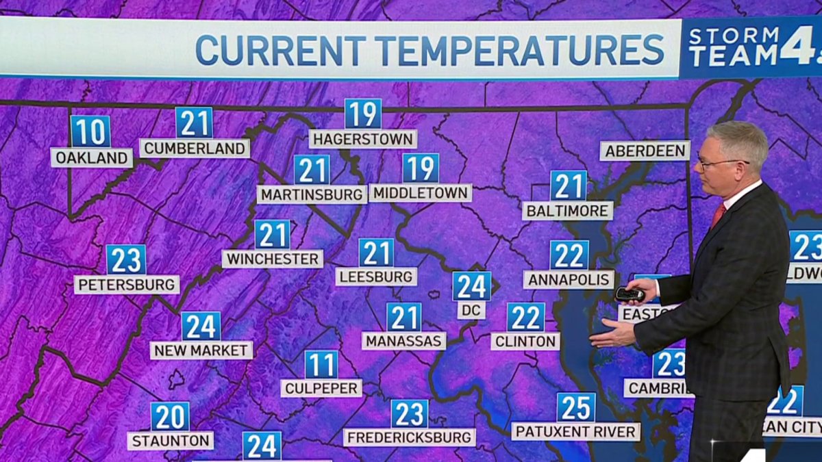 Morning weather, Jan. 9 – NBC4 Washington