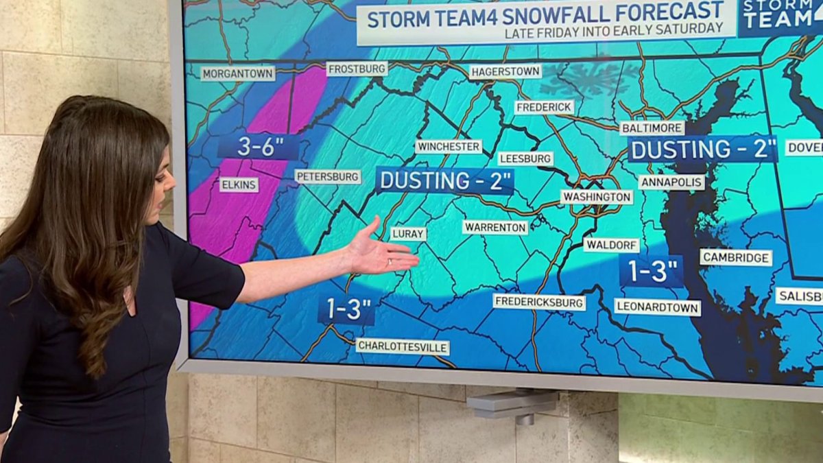 Midday Weather: Jan. 10, 2025 – NBC4 Washington