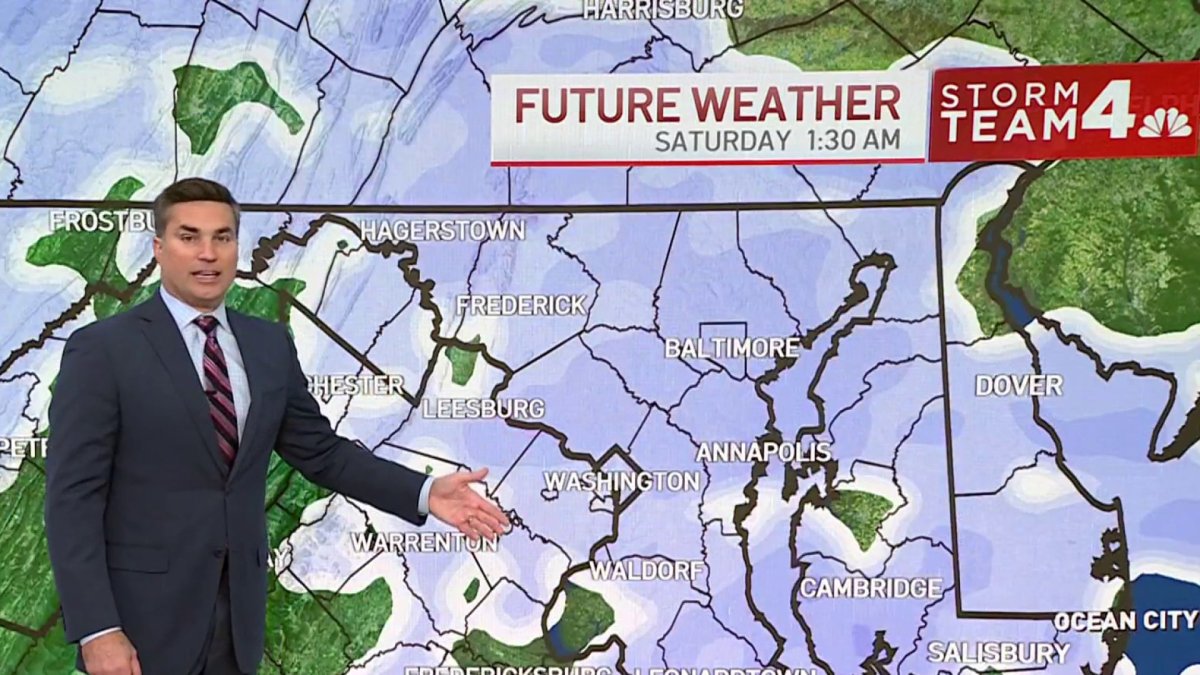Evening weather, Jan. 10 – NBC4 Washington