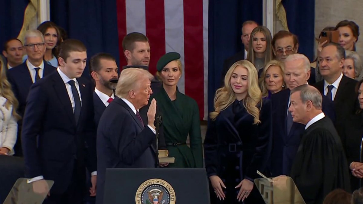 Trump sworn in as 47th president: The News4 Rundown – NBC4 Washington