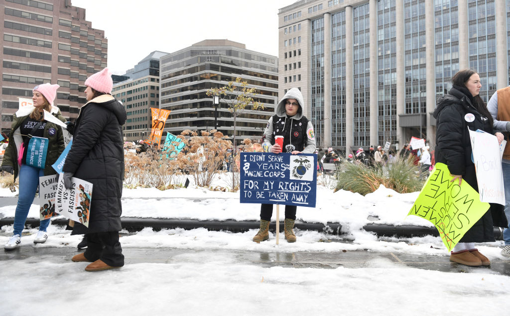 Photos: See the signs carried at the People’s March – NBC4 Washington