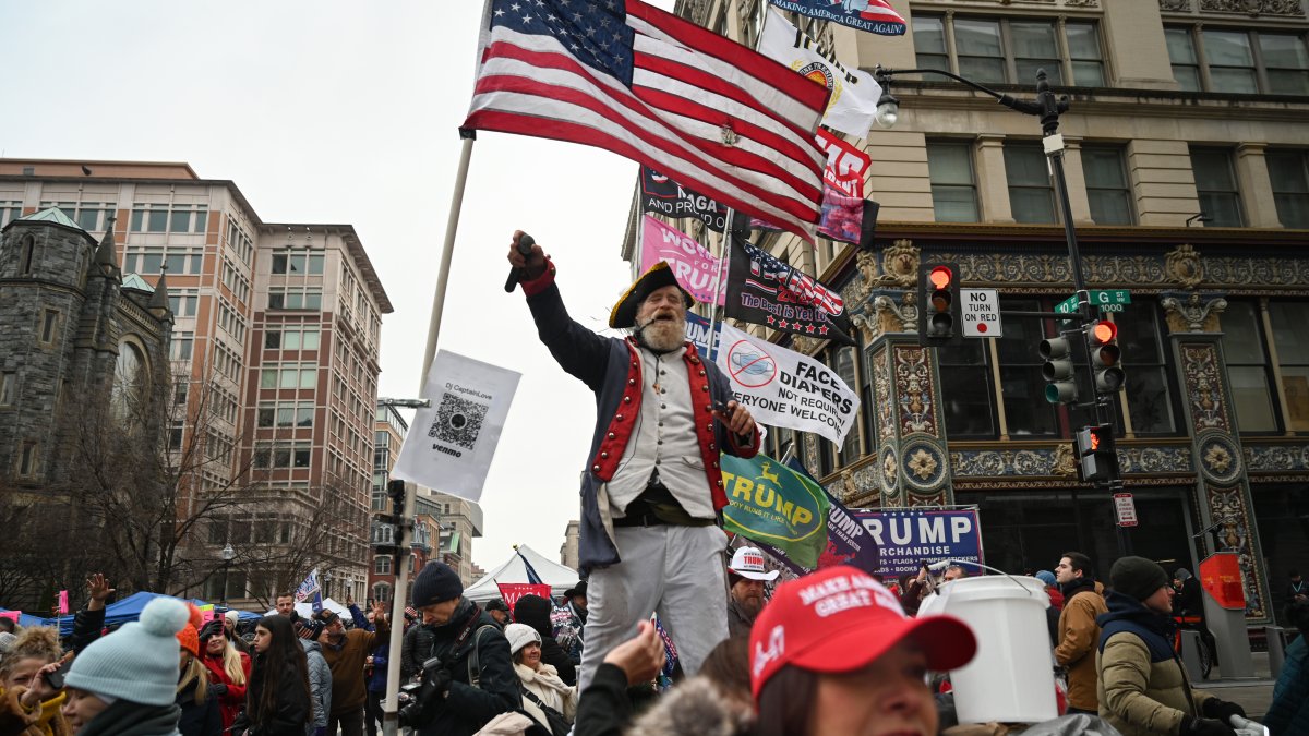 Photos: Trump supporters fill downtown DC streets for rally – NBC4 ...
