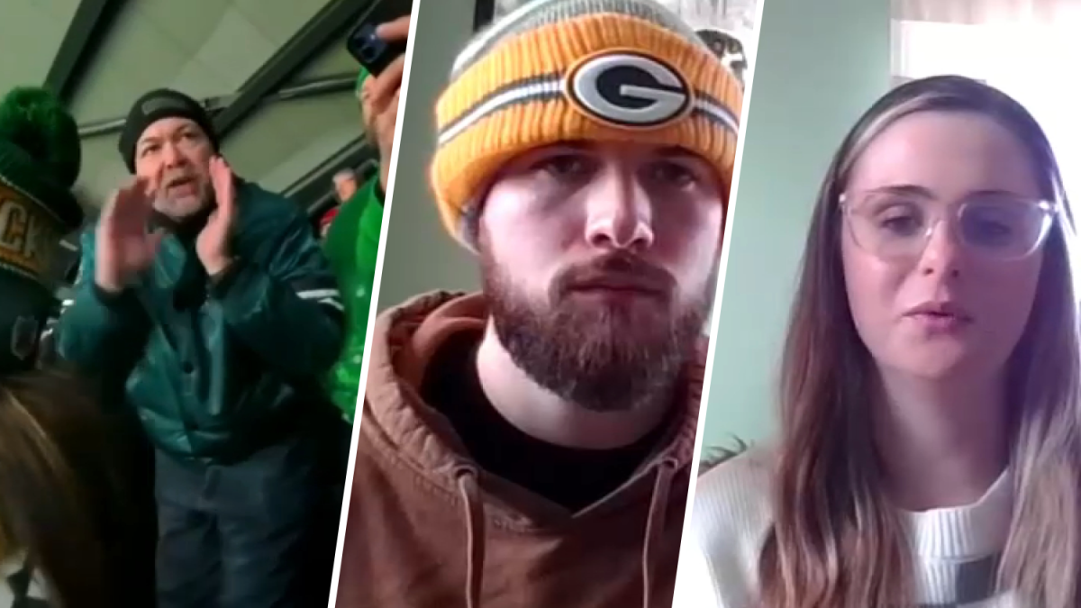 Packers fans who were harassed by Eagles fan speak out – NBC4 Washington