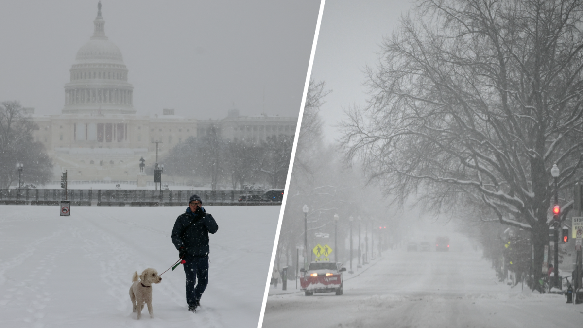 PHOTOS: Winter storm blankets DC area with inches of snow – NBC4 Washington